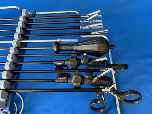 Karl Storz 16 piece Laparoscopic set Clickline 5mm x 36cm Brand New ...